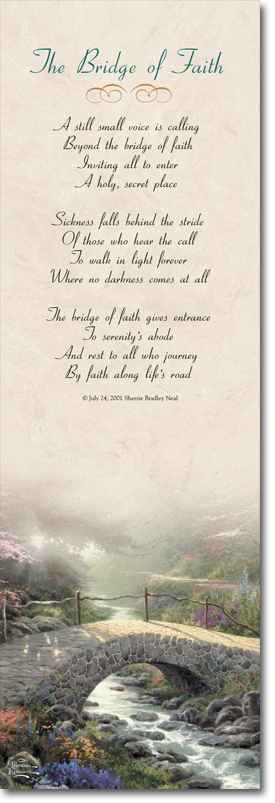 Bridge Of Faith Bookmark