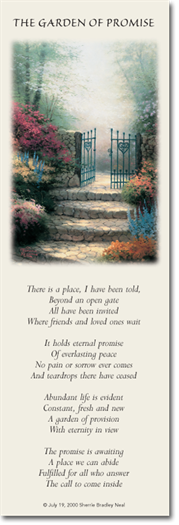 Garden of Promise Bookmark