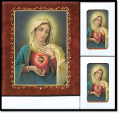 Immaculate Heart of Mary Prayer Cards