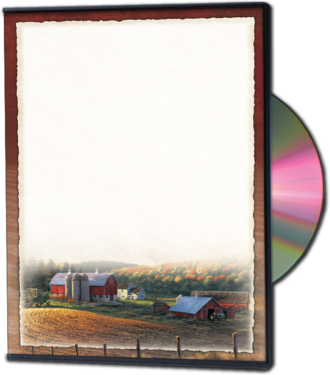 Autumn Harvest DVD Cover Inserts