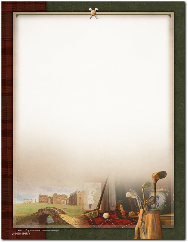 Legends Golf Display Sheets