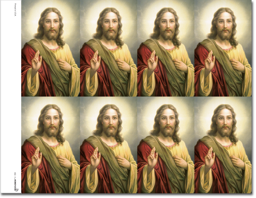 Jesus of Nazareth Prayer Cards