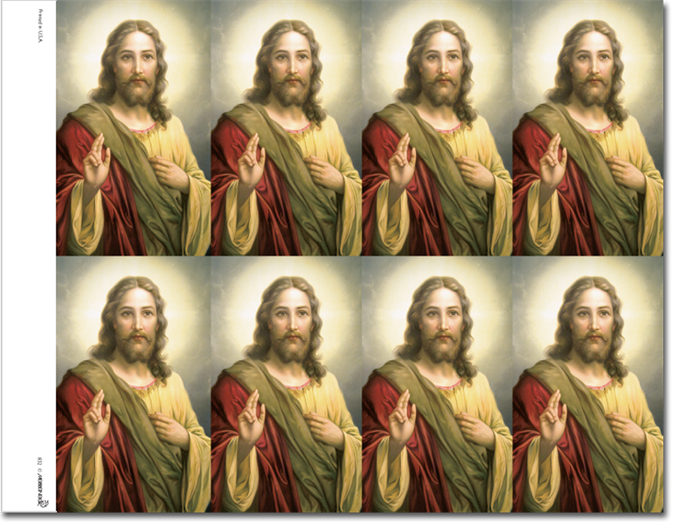 Jesus of Nazareth Prayer Cards