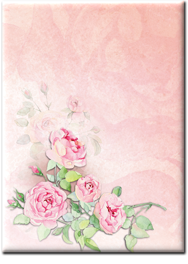 Bouquet of Roses Register Book