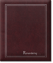 Remembering Register Book