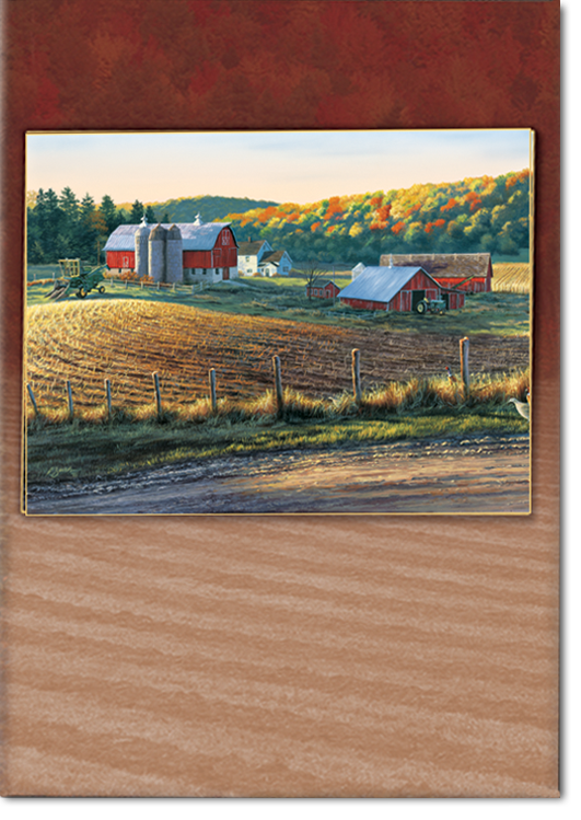 Autumn Harvest Register Book