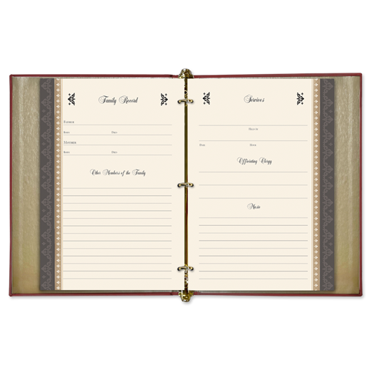 Cameo Platinum Register Book