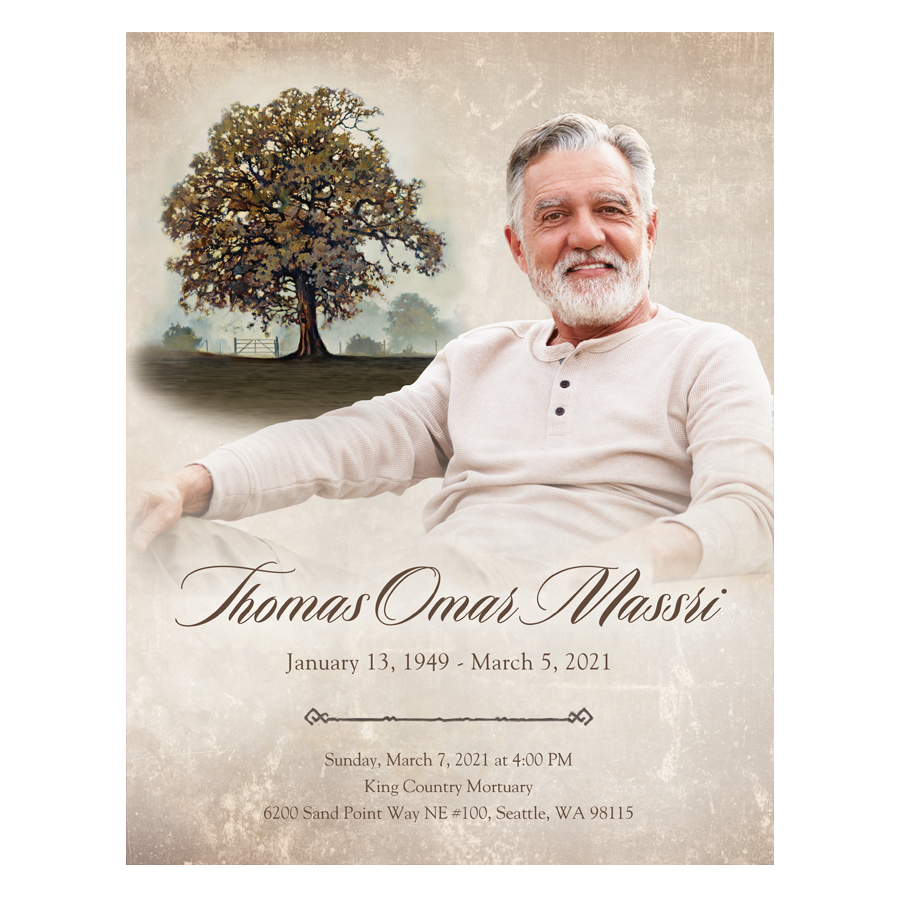 Family Tree Signature Oversized Program