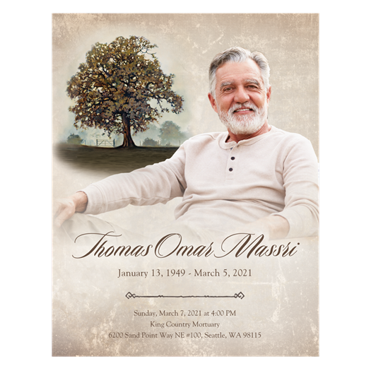 Family Tree Signature Oversized Program