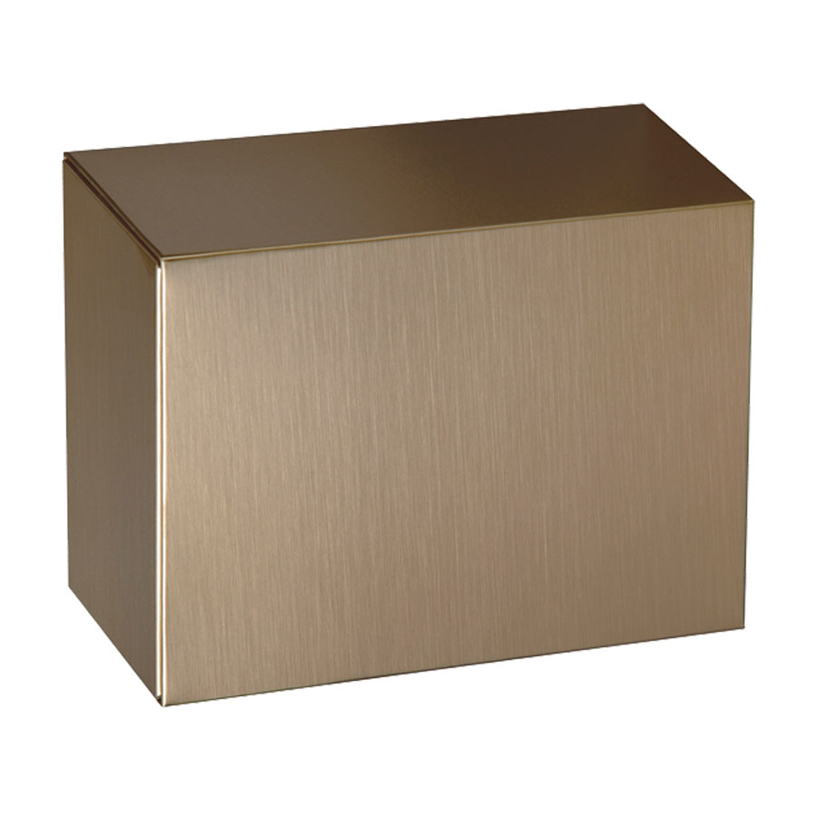 Urn Container Bronze Finish