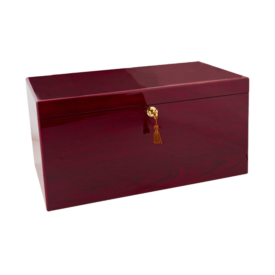 Remembrance Memorial Urn Chest High Gloss Rosewood Hall Finish