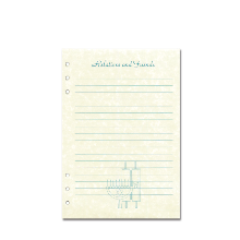 Blue Jewish Page Packets | Small