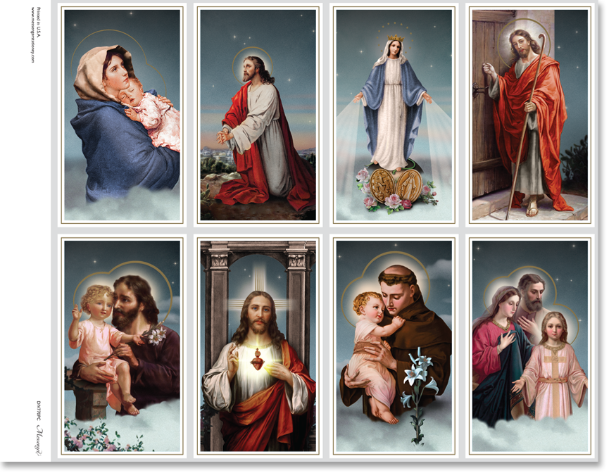 Divinity Celestial Prayer Card