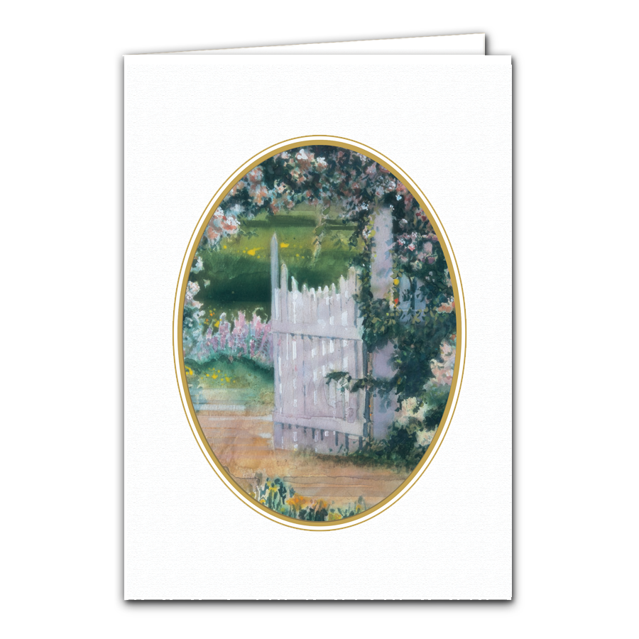 Garden Gate Expressions Note Card