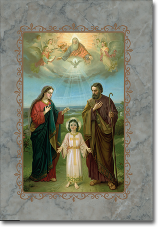 Holy Family Prayer Cards
