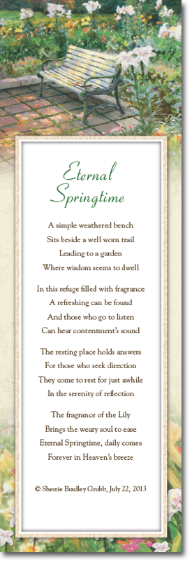 Eternal Springtime Bookmark