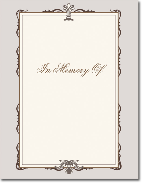 Closeout | Ornate Service Folders