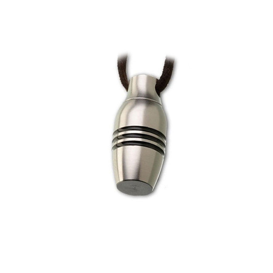 Urn Keychain and Leather Cord
