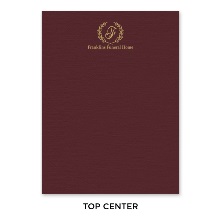 Burgundy Presentation Folder