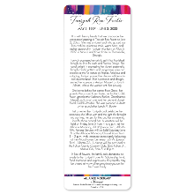 A Beautiful Life Signature Bookmark