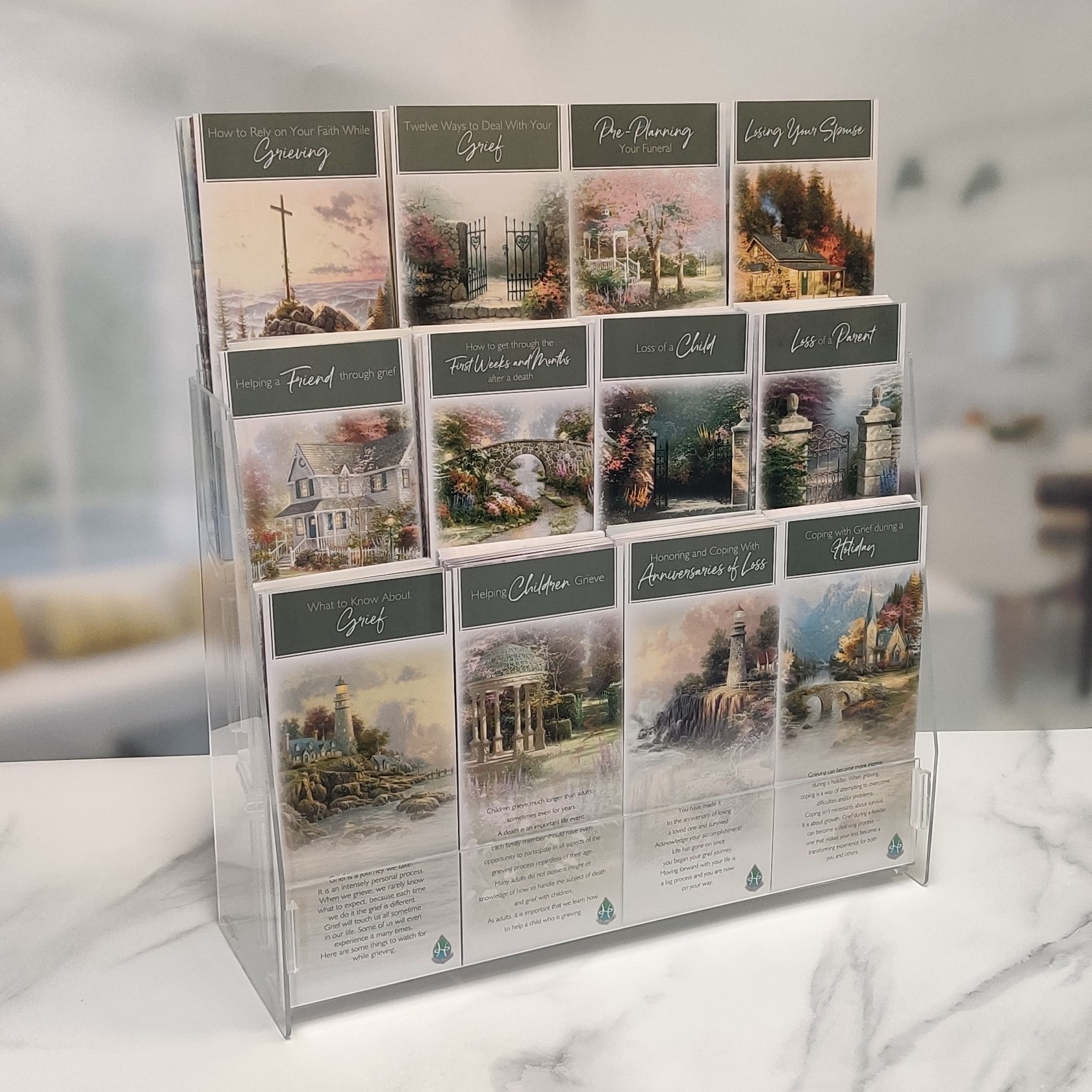 Small Healing Help Display with Pamphlets