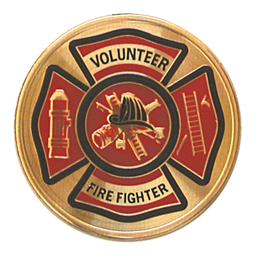 Volunteer Fire Fighter Medallion