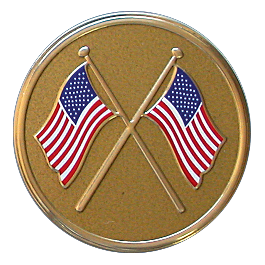 U. S. Flags Medallion