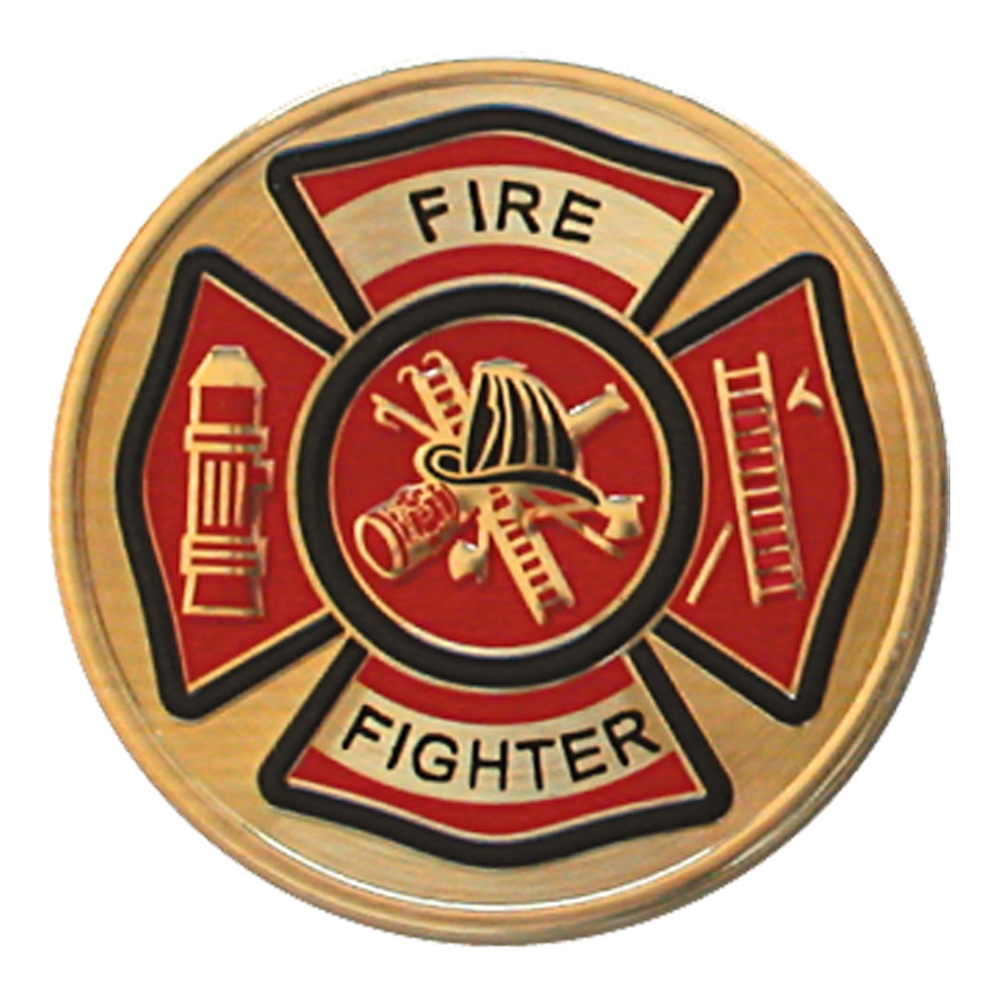 Fire Fighter Medallion