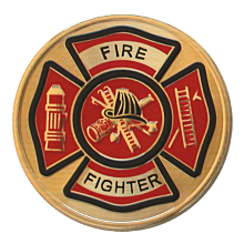 Fire Fighter Medallion