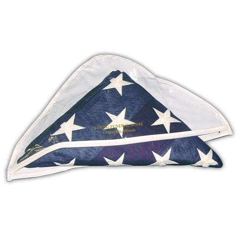 White Vinyl Flag Case