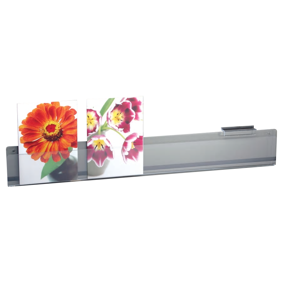 24" Slatwall Card Rail