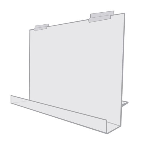 Small Slot Wall Shelf