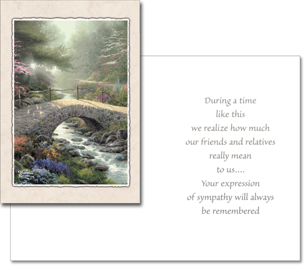 Bridge of Faith Acknowledgement