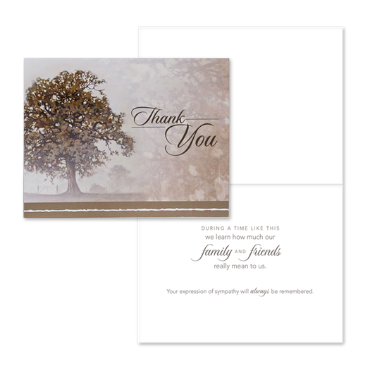 Family Tree Deluxe Acknowledgement