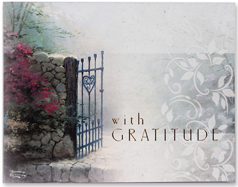 Garden of Promise Deluxe Acknowledgement