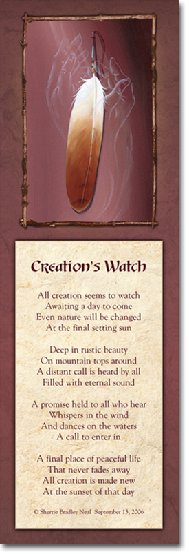 Native Feather Bookmark