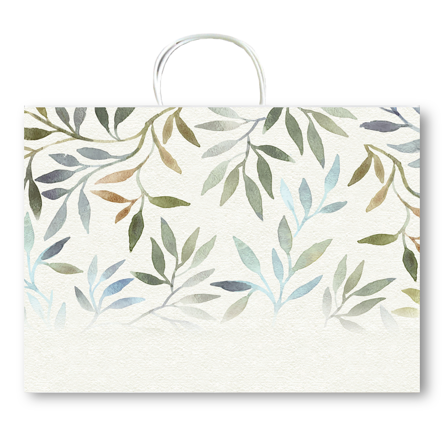 Leaves Paper Tote Bag