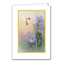 Wings of Gold Expressions Note Card