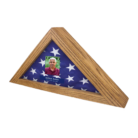 Personalized Wood Flag Cases