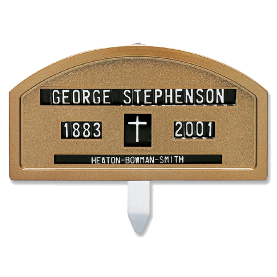 McNeill | Gold Grave Marker