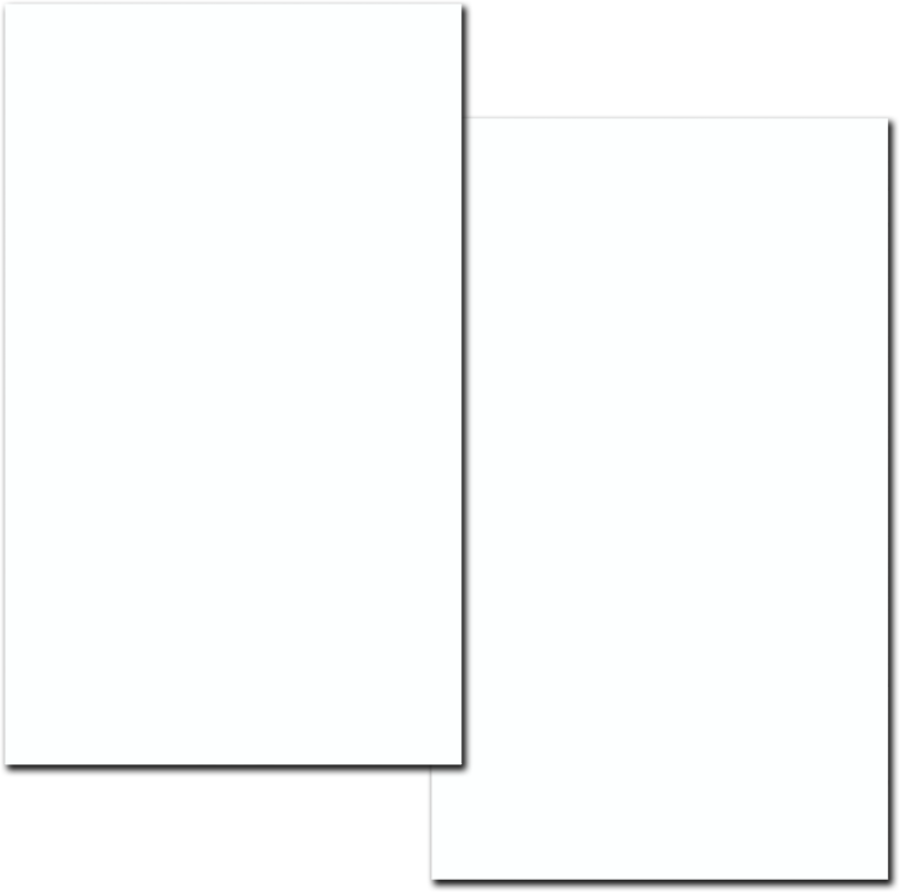 Blank Memory Cards - White