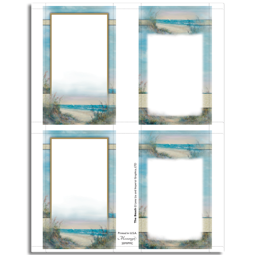 The Beach Memory Cards