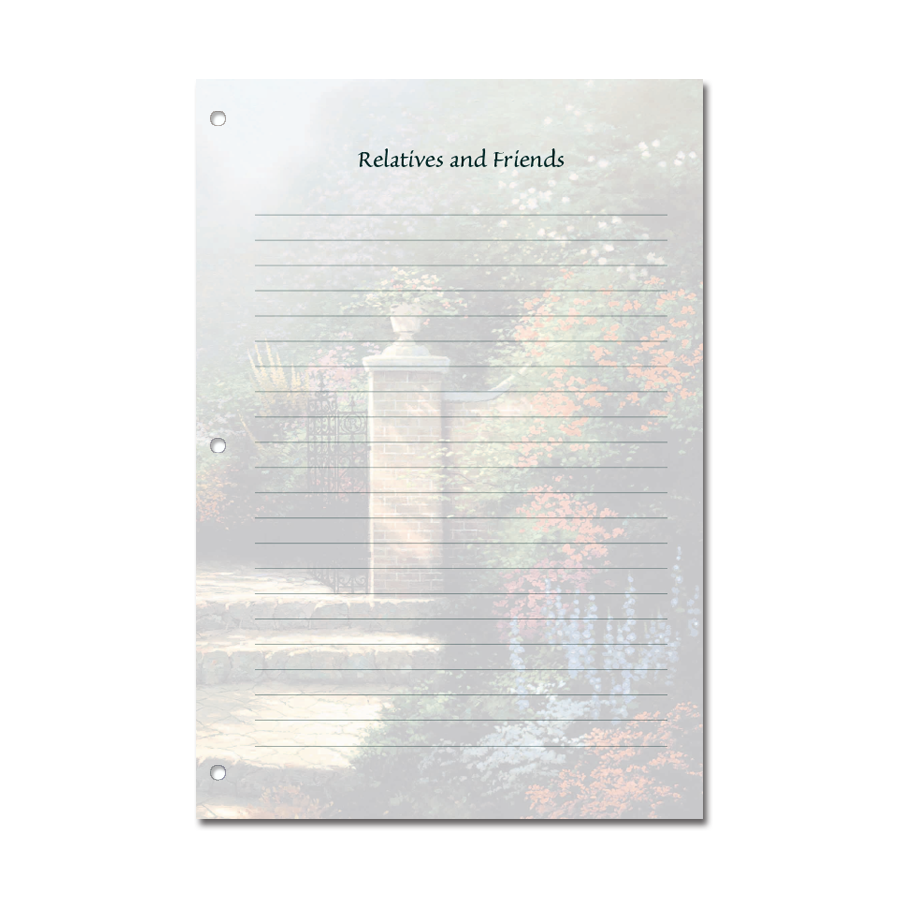 Garden of Promise Page Packets | Oversized