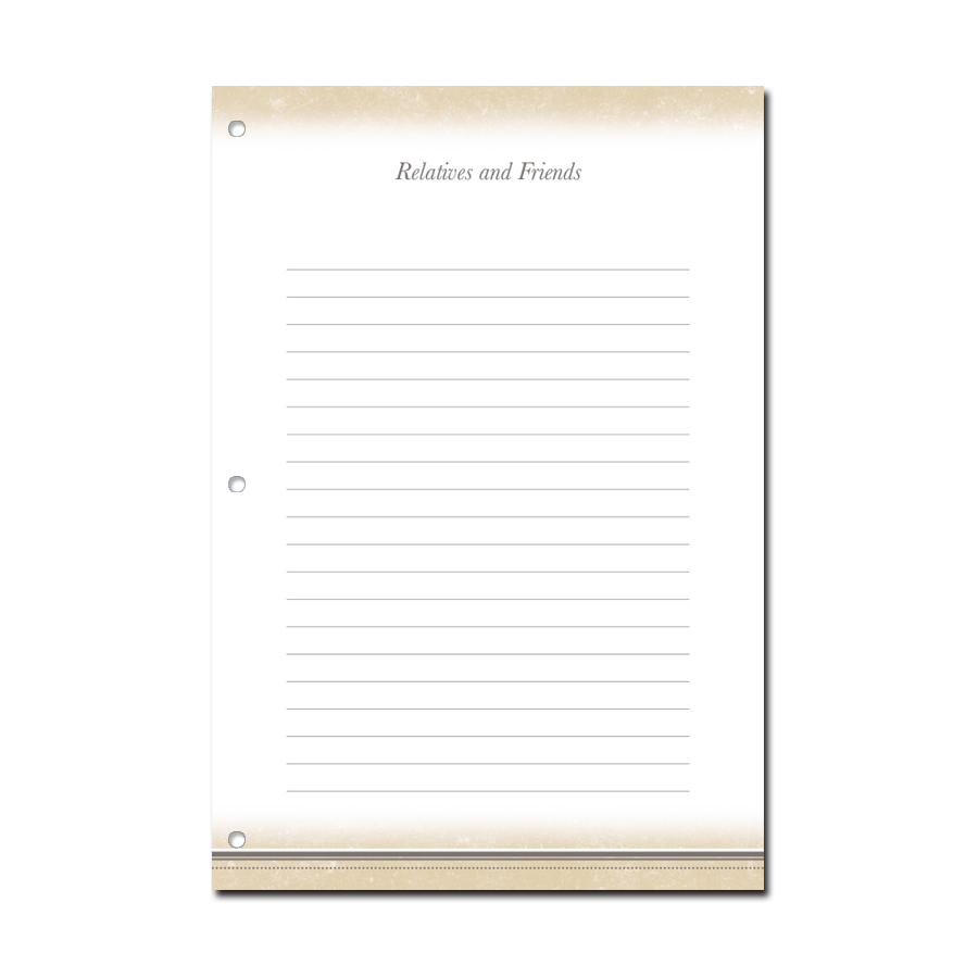 Cambridge Page Packets | Oversized