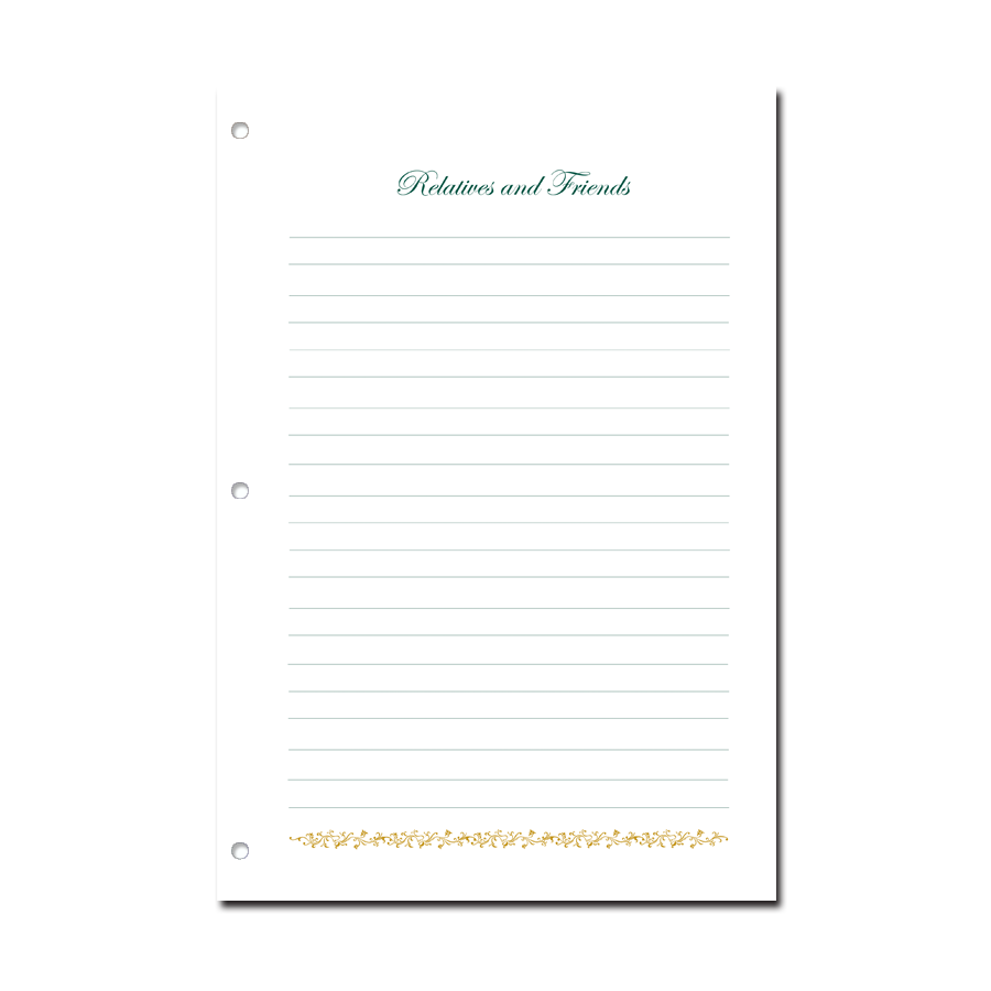 Gracious Garden Page Packets | Oversized