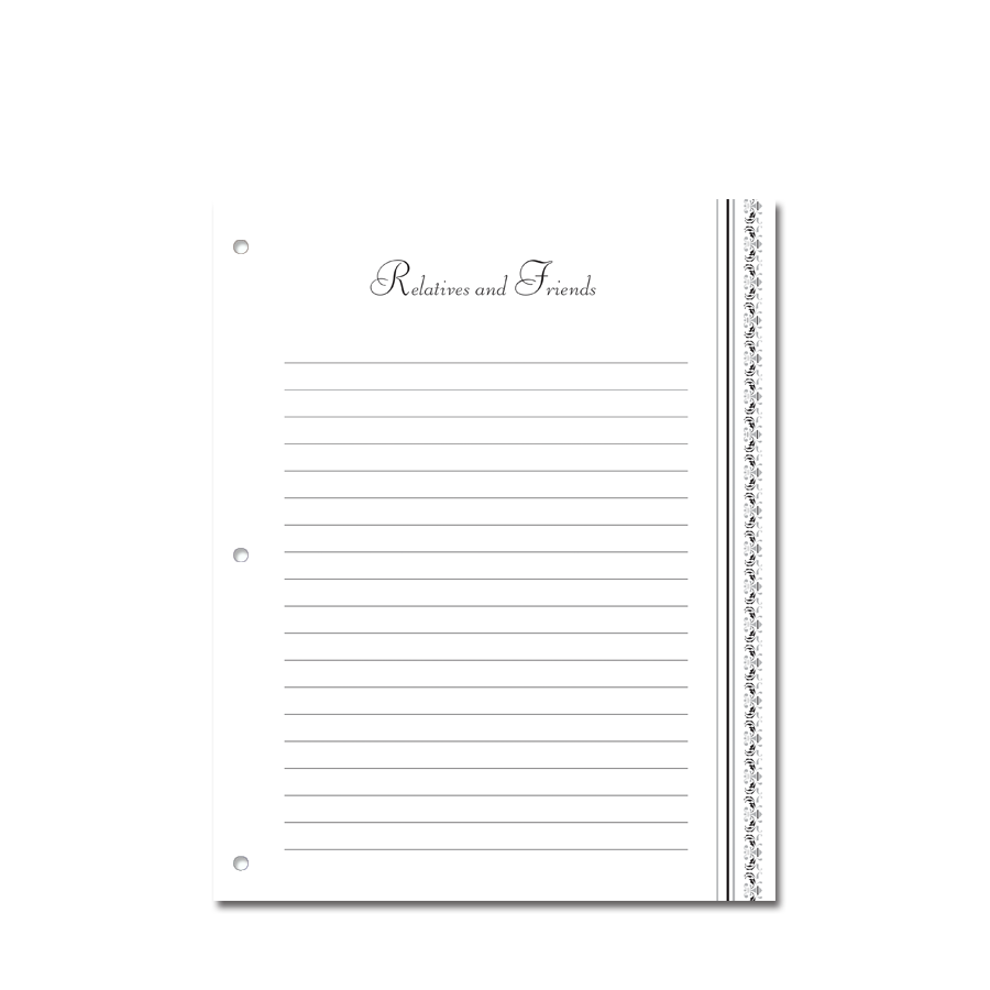 Gold Cross Page Packets | Large