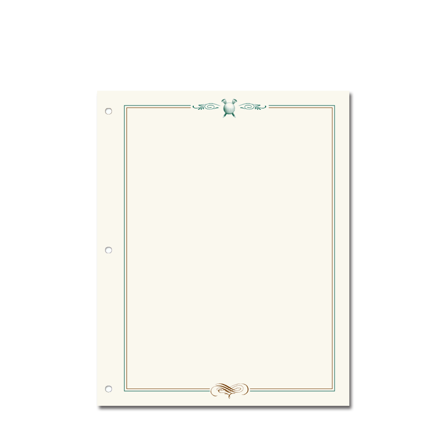 Golf Page Border