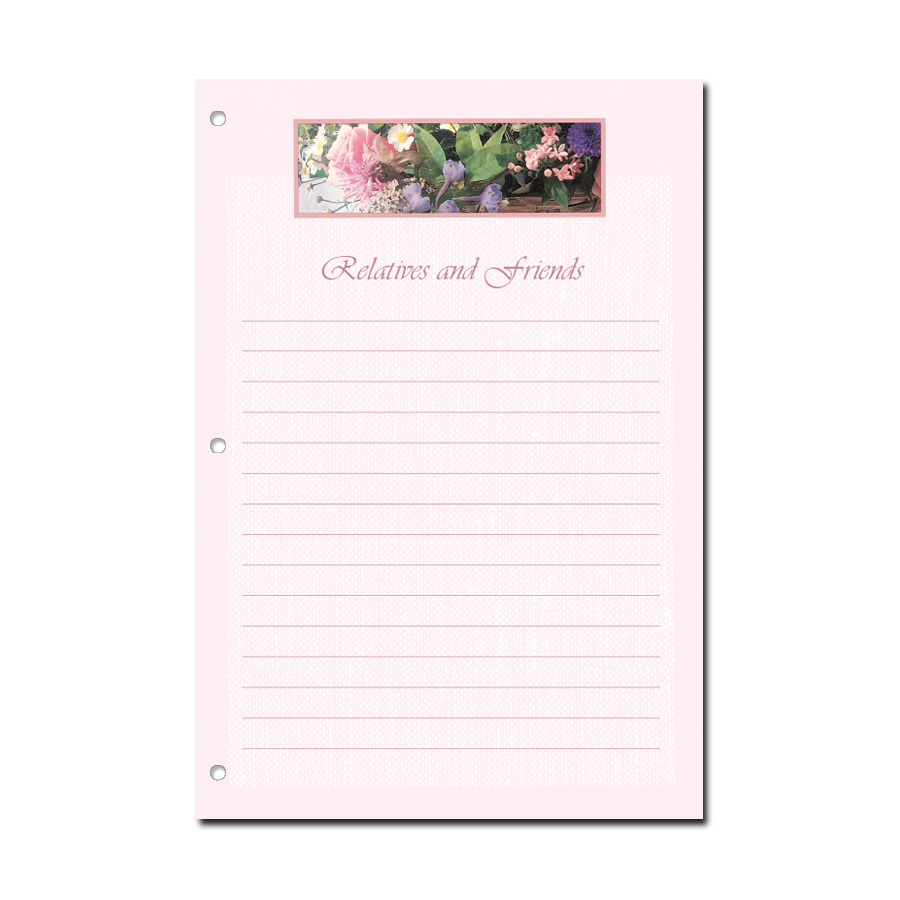 Spring Garden Page Packets