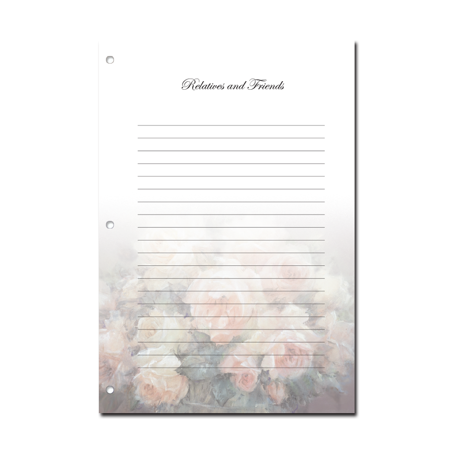 The Roses Page Packets | Oversized