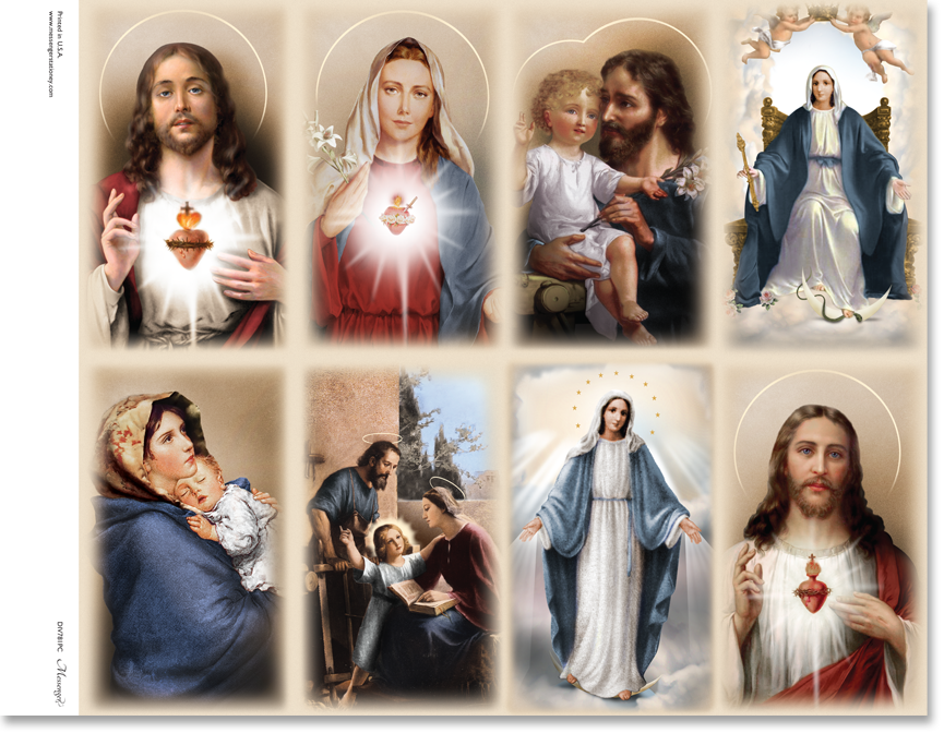 Divinity Trinity Prayer Card